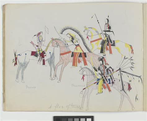 A Flag Of Truce Buffalo Meat Sketchbook Amon Carter