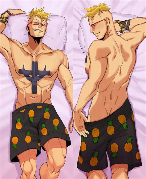 Bluefriedchick Marco One Piece One Piece Babe Abs Ass Peek Bara Blonde Hair Blush