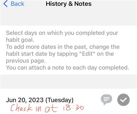 feature requests add check in time r habitsapp
