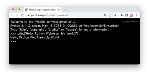 Pythonとrubyでwebassembly――pyodideとpyscript、ruby 32を体験する：いろんな言語で試す