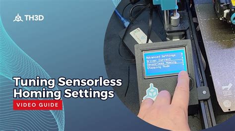 Tuning Sensorless Homing Settings YouTube