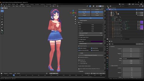 Miside Mita Blender Release