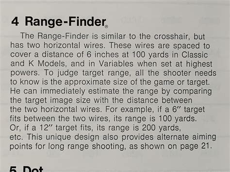 Vintage Gun Scopes — From The Horses Mouth Weavers Rangefinding Reticle