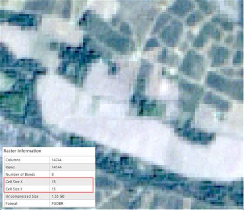 How To Increase The Spatial Resolution Of Multispectral Imagery In ArcGIS Pro