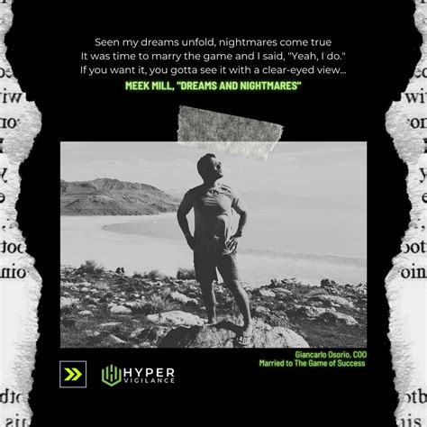 Hypervigilance Challengeaccepted Playthegame Success Motivation Giancarlo O