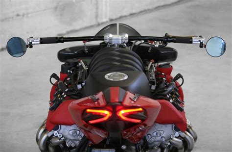 Lazareth Lm 847 The Wild Four Wheel Motorcycle Powered By A Ferrari