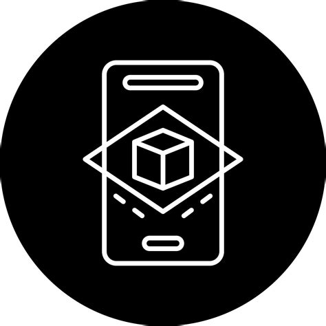 Augmented Reality Vector Icon Style 22548035 Vector Art At Vecteezy