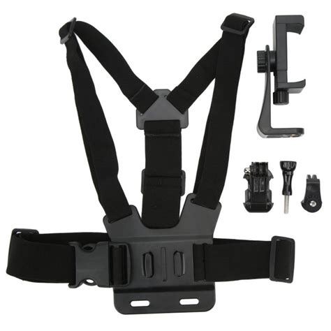Chest Strap Chest Mount Harness Strap Abs With Phone Holder For Live