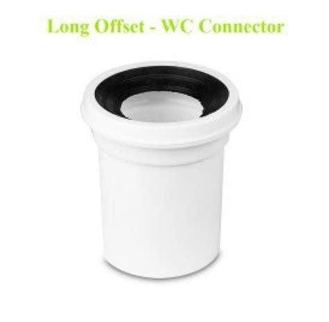 Plastic Wc Offset Connector For Toilet Cistern Thread Size At Piece In New Delhi