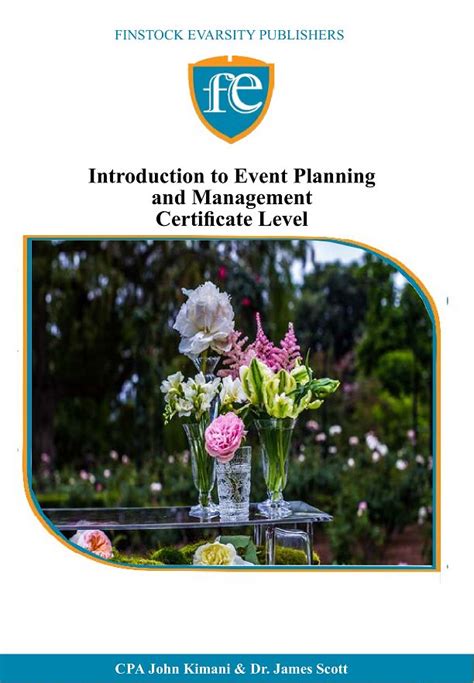 Finstock Evarsity On Linkedin Introduction To Event Planning And Management Certificate Level
