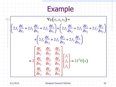 PPT Steepest Descent Method PowerPoint Presentation Free Download ID