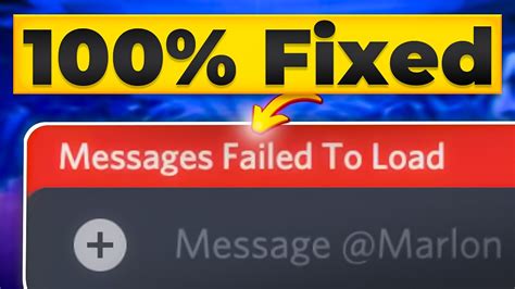 How To Fix Discord Messages Failed To Load (2025) - Full Guide! - YouTube