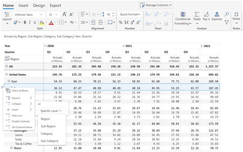 How To Create Excel Pivot Table In Power Bi Report Builder