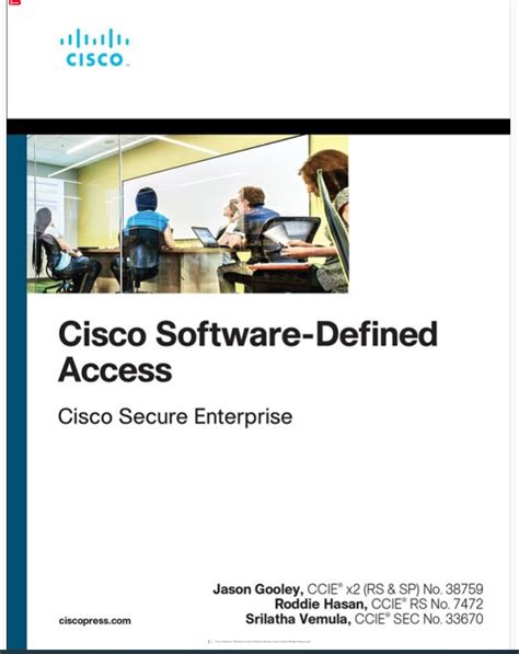 Cisco Software Defined Access Networking Technology Expert Training