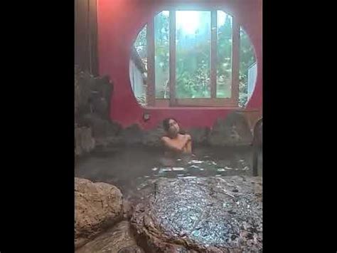 Sexy Girl Solo Camping Bath At Umegashima Onsen Village Youtube