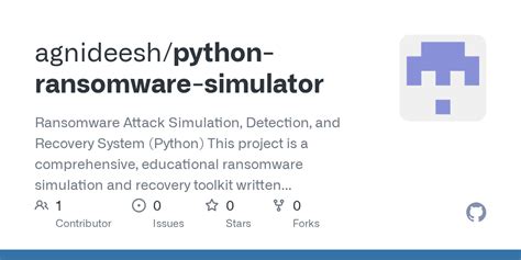 Github Agnideeshpython Ransomware Simulator Ransomware Attack