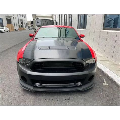 Shelby Gt500 Style Front Bumper Set Ford Mustang 2010 2012 Gt500