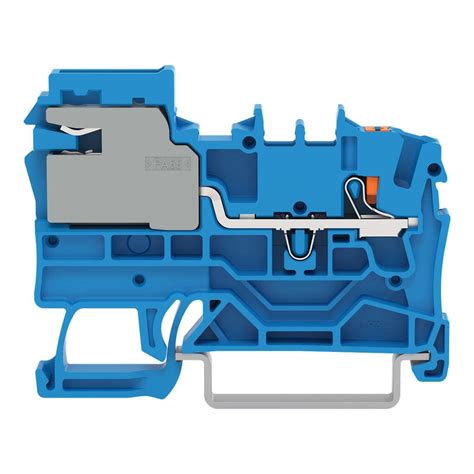 1 Conductor N Disconnect Terminal Block 2202 7114 Wago Gb