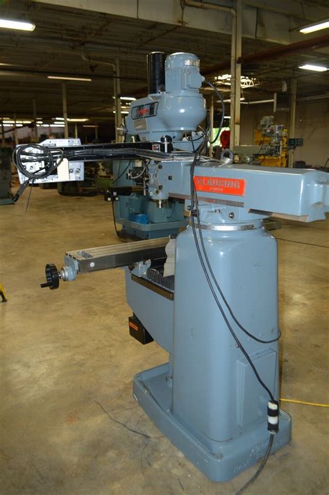 Used Milling Machines For Sale Clausing Kondia Fv 1 Milling Machine With Prototrak Kmx Cnc Control