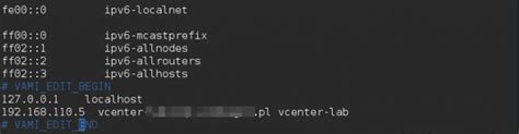 How To Change VCenter Appliance VCSA X IP Address Settlersoman A Settler In The SDDC World