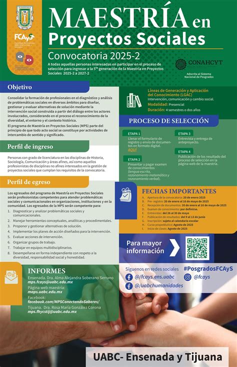 Maestría en Proyectos Sociales | QueHacer Cimarrón UABC