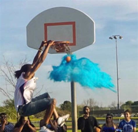 BASKETBALL Gender Reveal Basketball With Powder And Or Etsy
