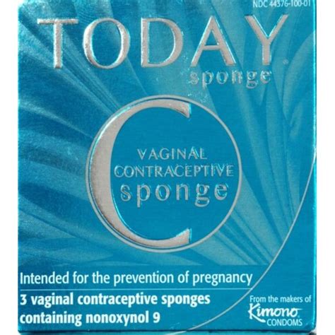 Today Sponge Vaginal Contraceptive Sponge 3 Ct From Kroger Instacart