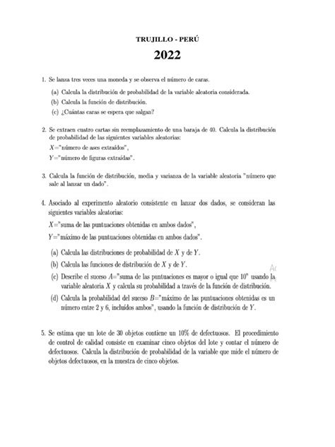 Variable Aleatoria Sem10 Pdf