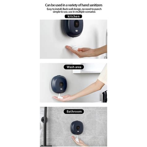 Автоматичен дозатор за сапун Пяна или течност Qyntech Със сензор Акумулаторна батерия