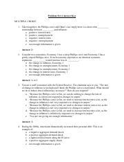 Problem Set 4 Answer Key Pdf Problem Set 4 Answer Key MULTIPLE CHOICE 1 Taken Together The