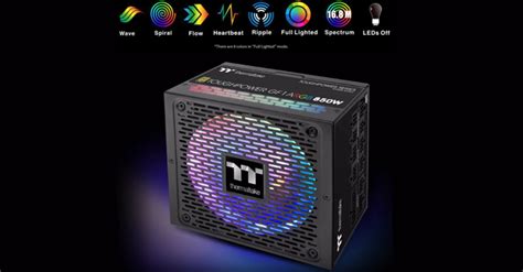 Thermaltake Toughpower GF1 ARGB 850 W Gold Review | TechPowerUp
