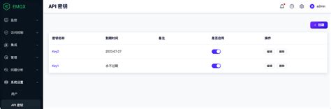 系统设置 emqx文档