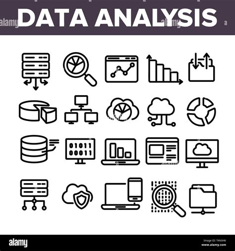 Data Analysis Icons