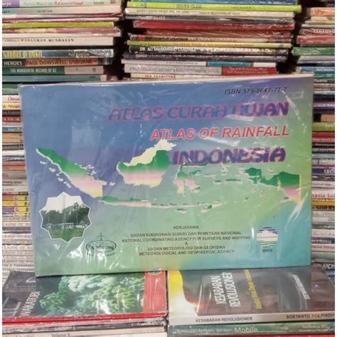 Jual Bisa Cod Atlas Curah Hujan Indonesia Atlas Pendidikan Original Preloved Shopee