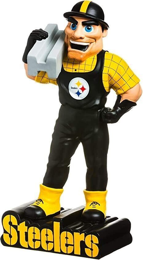 Steely Mcbeam Pittsburgh Steelers Mascot 12 Statue New In Box 4683839968