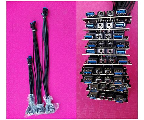 Front Case Panel USB3 0 USB3 0 HD Audio Jack Ports I O Board Internal Wire EBay