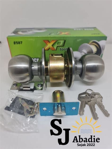 Jual Kunci Handle Pintu Bulat Xptool Stainless Steel Door Lock Key Kota Surabaya