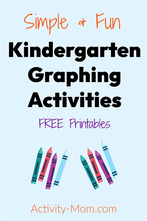Simple Graphing Activities For Kindergarten The Activity Mom