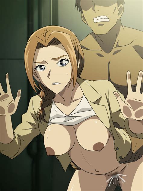 Salmon Knight Meitantei Conan Absurdres Highres Babe Girl Against Glass Blue Eyes