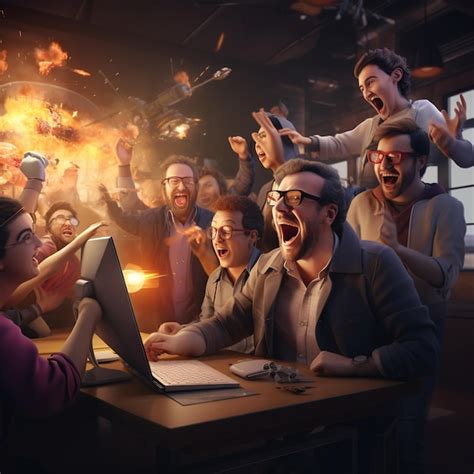 Premium Photo Developer Writing Code With A Colleagues