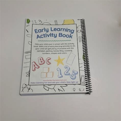 Early Learning Activity Book Butterfly Treasures