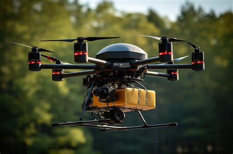 Premium Photo Aerial Tech Drones In Flight Premium Photo Aerial Tech Drones In Flight