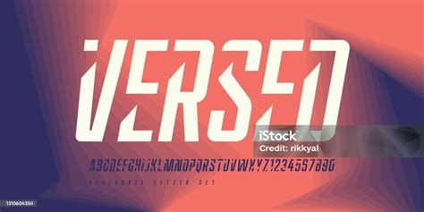 벡터 세련된 산세리프 글꼴 대문자 세트 알파벳 타이포그래피 두꺼운에 대한 스톡 벡터 아트 및 기타 이미지 두꺼운 컴퓨터