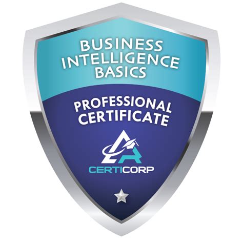 Business Intelligence Basics Professional Certificate Eng Certicorp