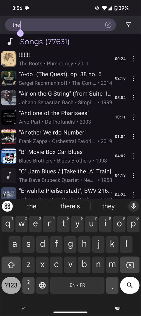 Shrink Search Bar Filters Settings Feature Requests Symfonium