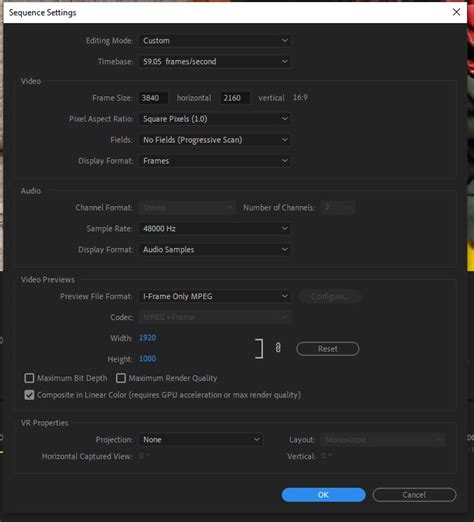 Solved Switch Timeline To 60fps In Premiere Pro Cc Adobe Product