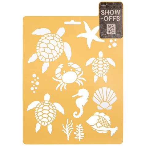 Turtle Stencil