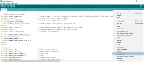 Flashing SONOFF Firmware On NodeMCU FactoryForward