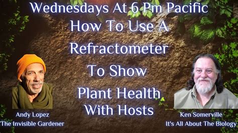 How To Use A Refractometer To Show Plant Health Youtube