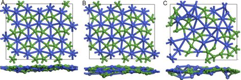 A Snapshot Of Equilibrium Structure Of Cub Monolayer At The End Of 15